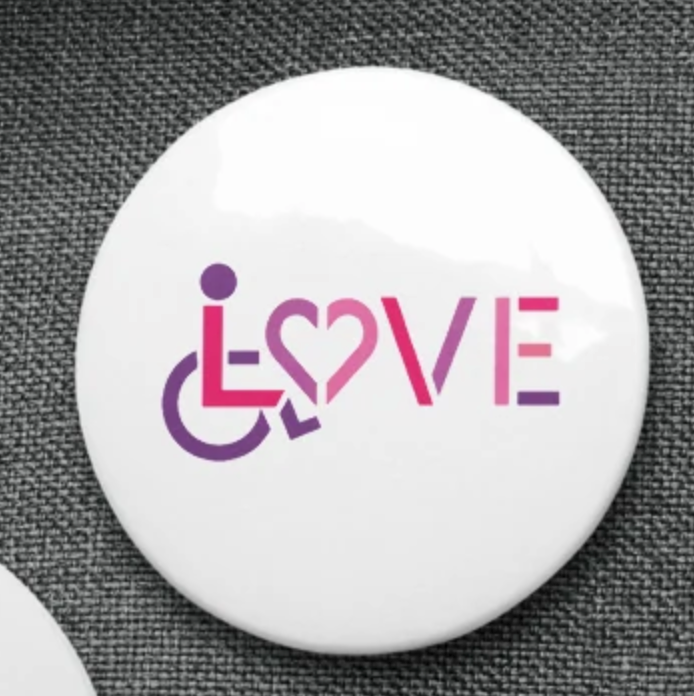 Pin Buttons (Set of 5) – Sammi Haney’s DisabilityShirts.com