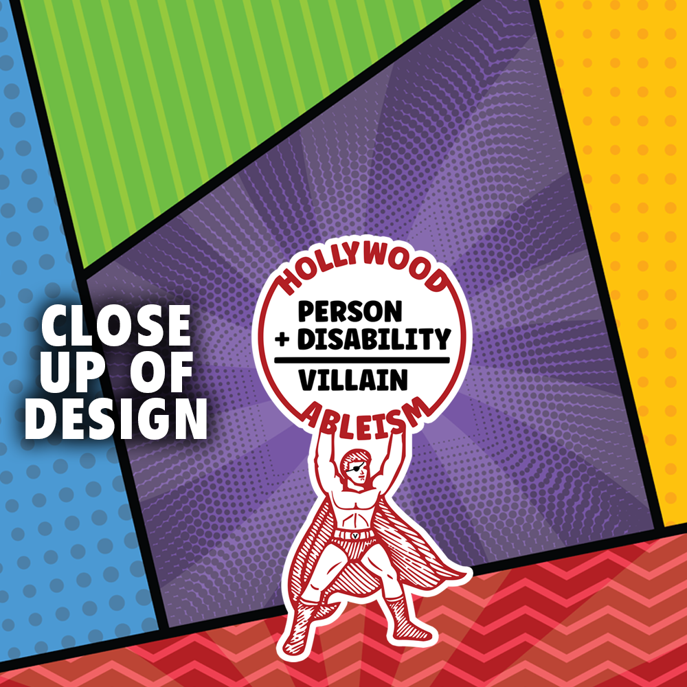 Hollywood Ableism: Person + Disability = Villain (Laptop Sleeve Comic ...